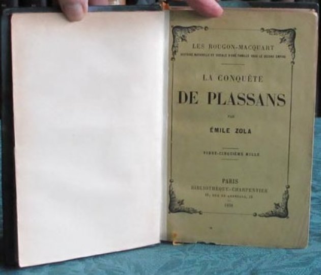 Les Rougon-Macquart. La Conquête de Plassans. – Livres et collections