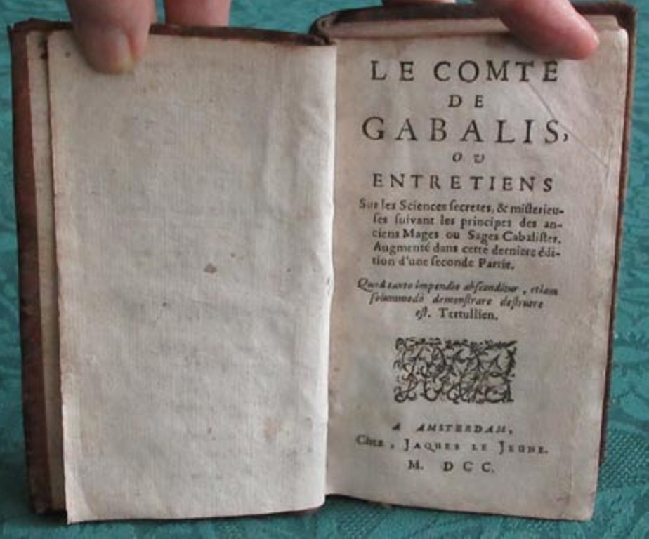 Le Comte de Gabalis ou Entretiens sur les Sciences secrètes, et ...